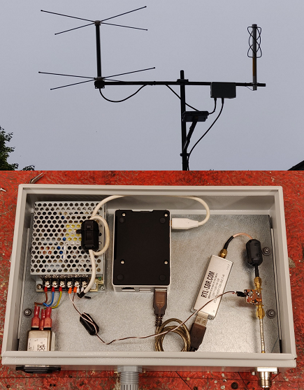 SatNOGS Network - Ground Station SA2KNG Omni UHF/VHF