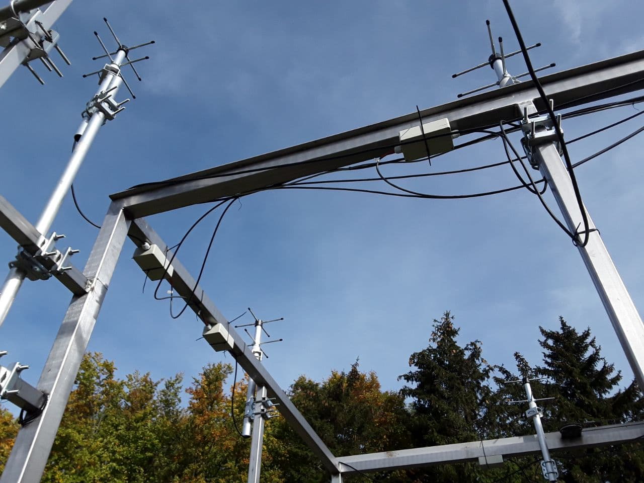 SatNOGS Network - Ground Station UHF Interferometer - Test setup